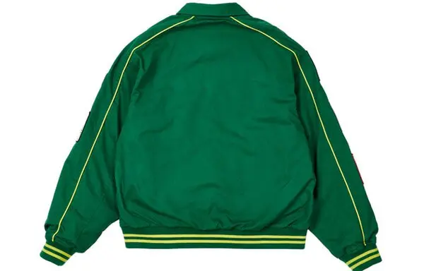 PALACE Ss22 Patches Cotton Bomber Jacket - Green