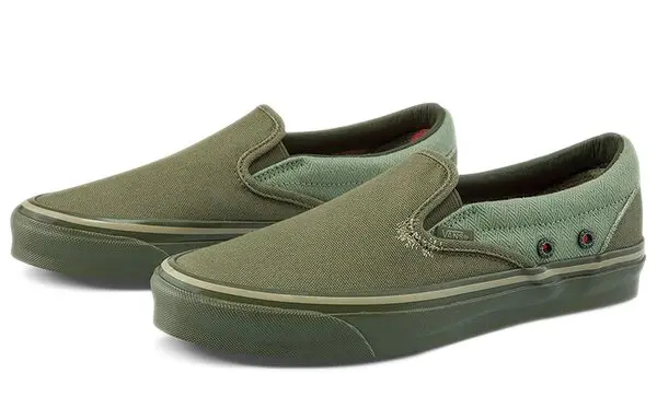 VANS Nigel Cabourn X Og Classic Slip-on Lx 'usmc Army Mix - Green