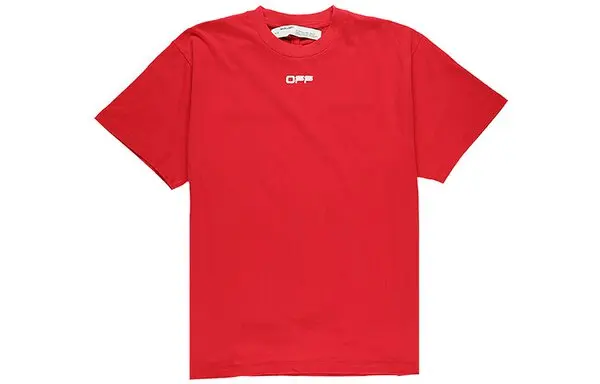 Off-White Ss20 Airport Tape Print For - Red