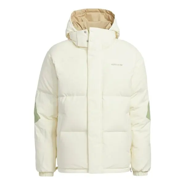 Adidas Originals Sporty Down Reversible Insulated Puffer Jacket - Magic Lime/white