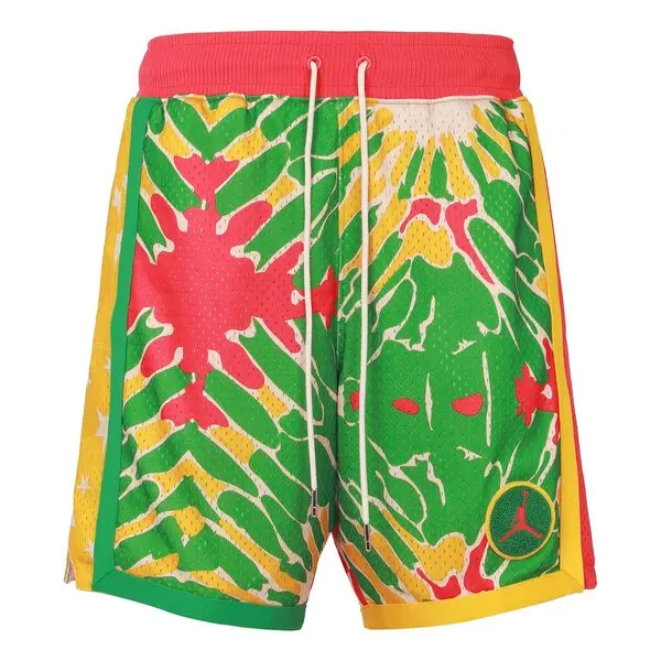 JORDAN Sport Dna Basketball Shorts - Red/green/dark