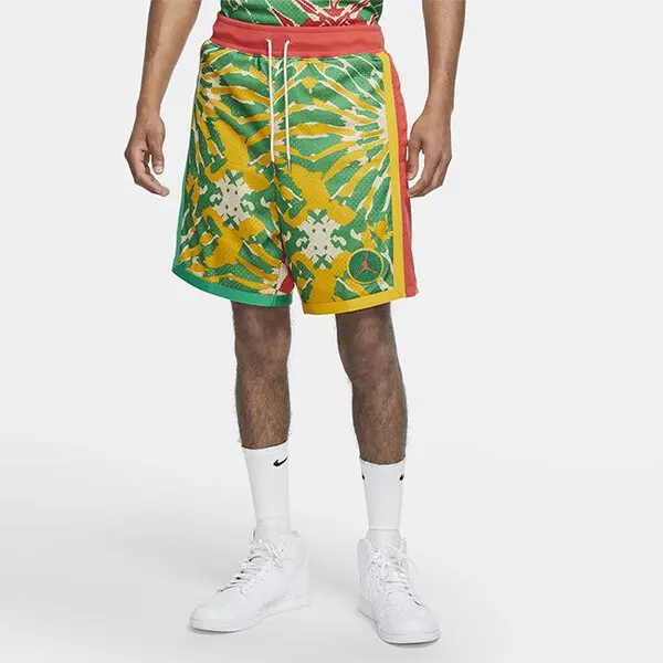 JORDAN Sport Dna Basketball Shorts - Red/green/dark