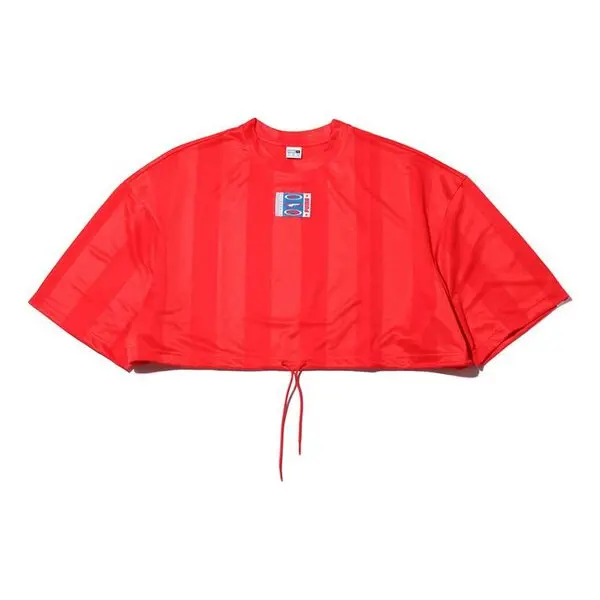 PUMA Athleisure Cropped Sports T-shirt - Red