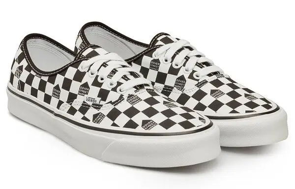 VANS Dover Street Market X Og Authentic Lx Checkerboard Sneakers - Blackwhite