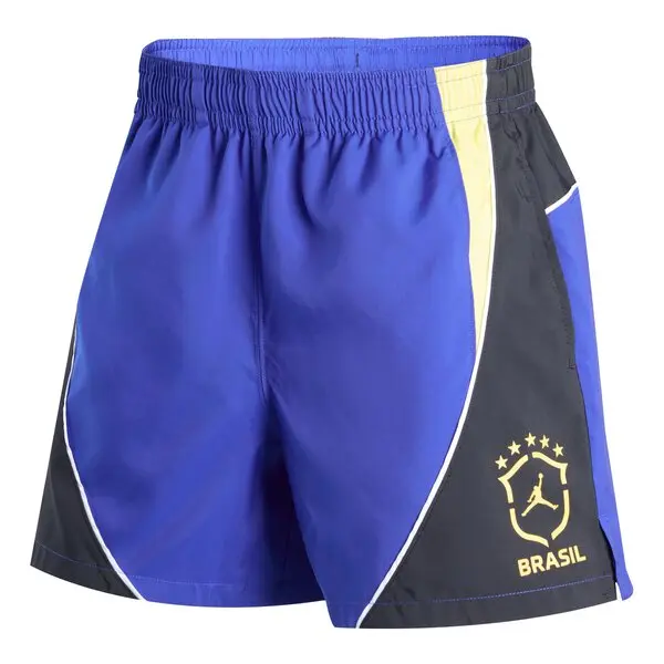 JORDAN Air Brooklyn Brazil Woven Shorts - Royal