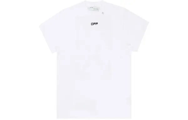 Off-White Ss20 Arrows Sketch Short Sleeve Loose T-shirt