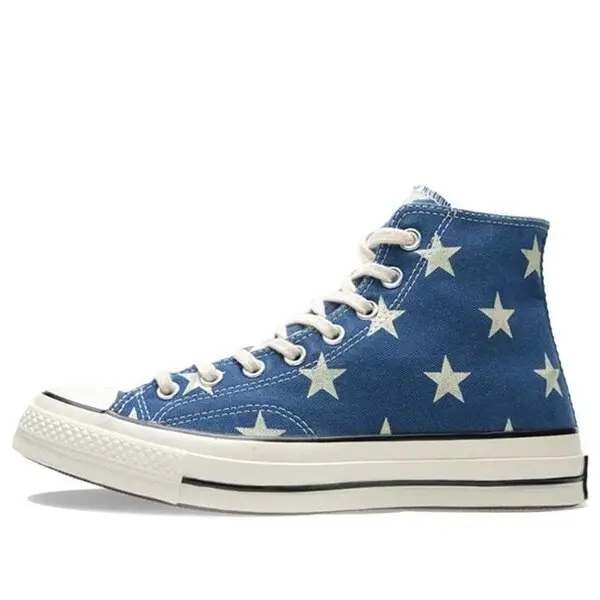 CONVERSE Chuck 70 Hi Vintage Flag Sneakers - Blue/red