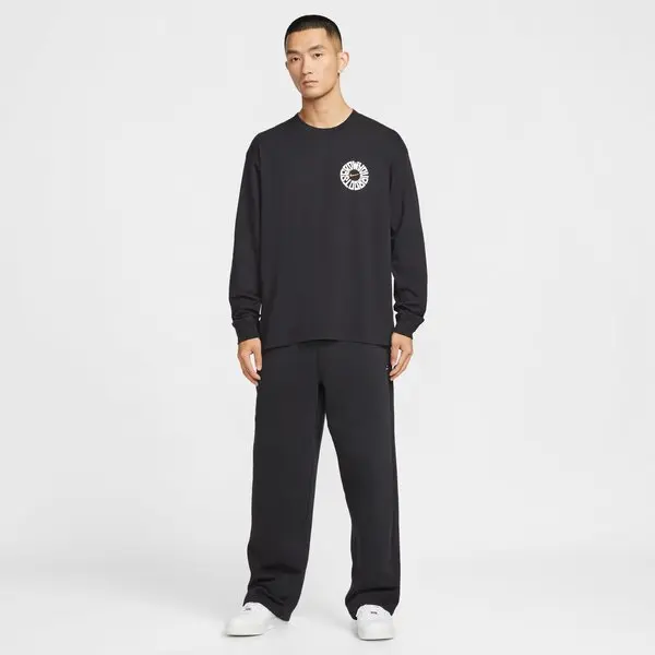 Nike Essential Long-sleeve T-shirt 'grow Your Roots - Black