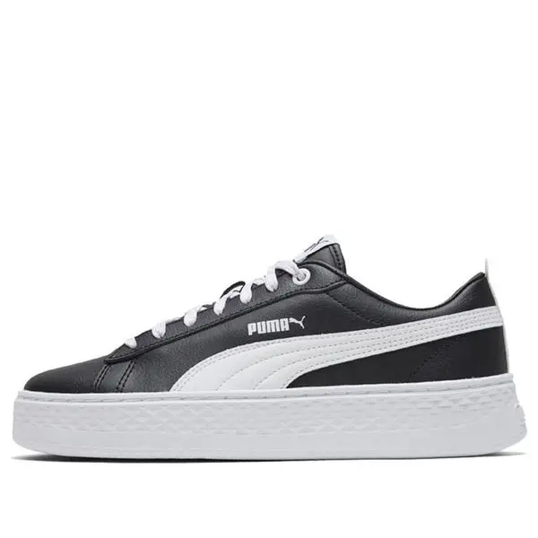 PUMA Smash Platform Polka Low Top Sneakers - Black
