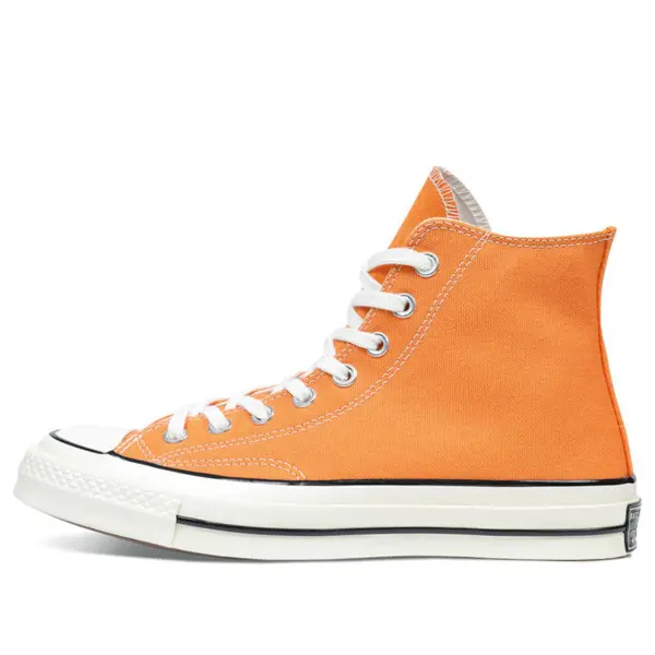 CONVERSE Chuck 70 Vintage Canvas Hi Top Sneakers - Orange