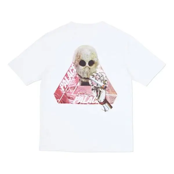 PALACE Skeleton Triangle Short Sleeve Tee - White