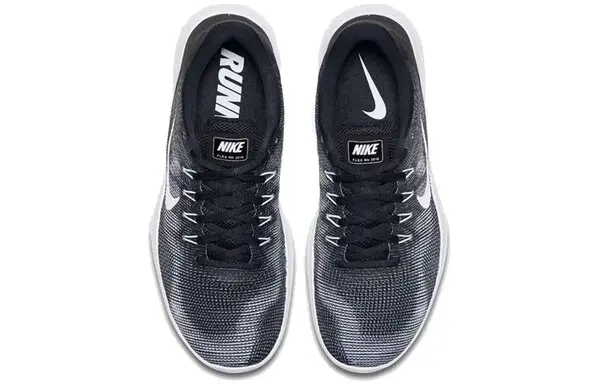 Nike Flex 2018 Rn Athletic Sneakers - Black/white
