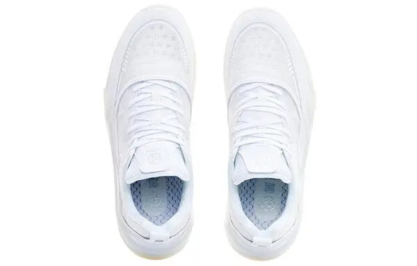 LI-NING Ellington Low Top Lace Up Sneakers - White