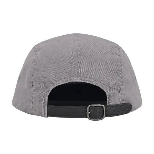 Supreme Washed Chino Twill Camp Cap - Grey