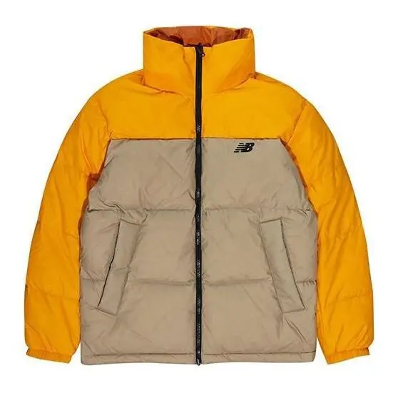 NEW BALANCE Classic Reversible Puffer Jacket - Orange/brown