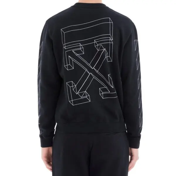 Off-White C O Virgil Abloh 3d Diag Lines Sweater