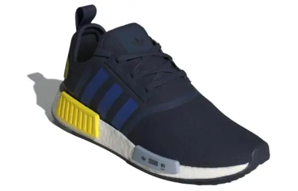 Adidas Originals Nmd_r1 "night Indigo Yellow - Blue/yellow