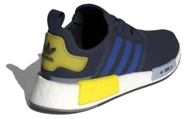 Adidas Originals Nmd_r1 "night Indigo Yellow - Blue/yellow