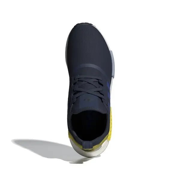 Adidas Originals Nmd_r1 "night Indigo Yellow - Blue/yellow