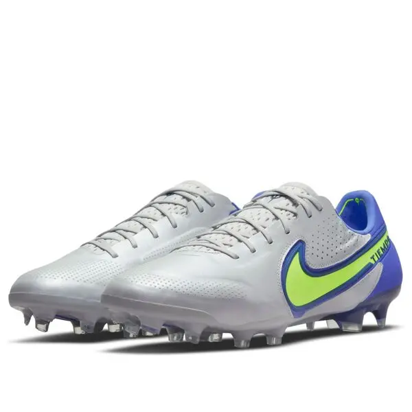 Nike Tiempo Legend Elite Fg Football Boots - Grey/blue