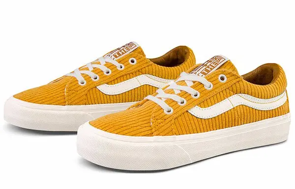 VANS Sk8-low Corduroy Sneakers - Yellow