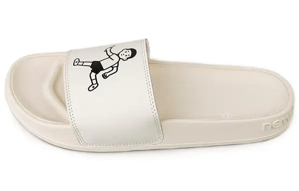 NEW BALANCE X Noritake Slip-on Slides - White