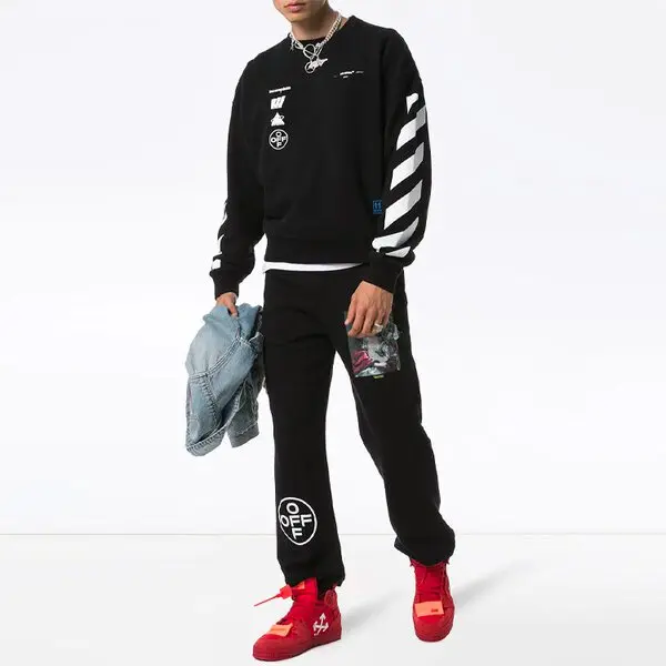 Off-White Diag Mariana De Silva Over Sweatshirt