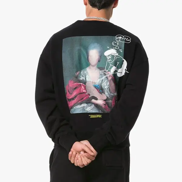 Off-White Diag Mariana De Silva Over Sweatshirt