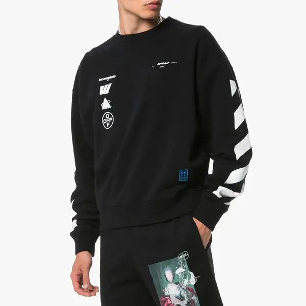 Off-White Diag Mariana De Silva Over Sweatshirt
