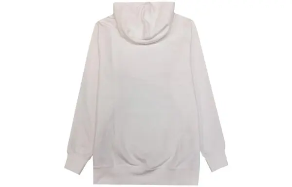Nike Big Swoosh Dot Logo Pullover Hoodie - White