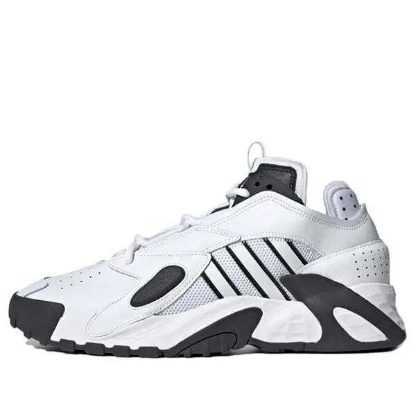 Adidas Streetball High Top Sneakers - White/black