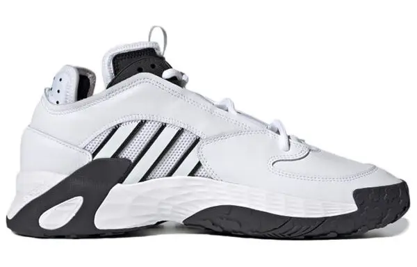 Adidas Streetball High Top Sneakers - White/black