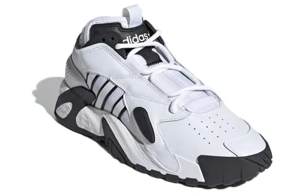 Adidas Streetball High Top Sneakers - White/black