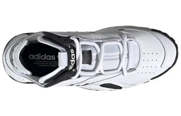 Adidas Streetball High Top Sneakers - White/black