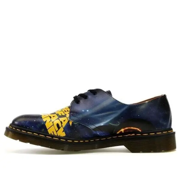 Dr. Martens X Supreme 1461 'public Enemy Backhand' Lace Up Shoes - Multi-color