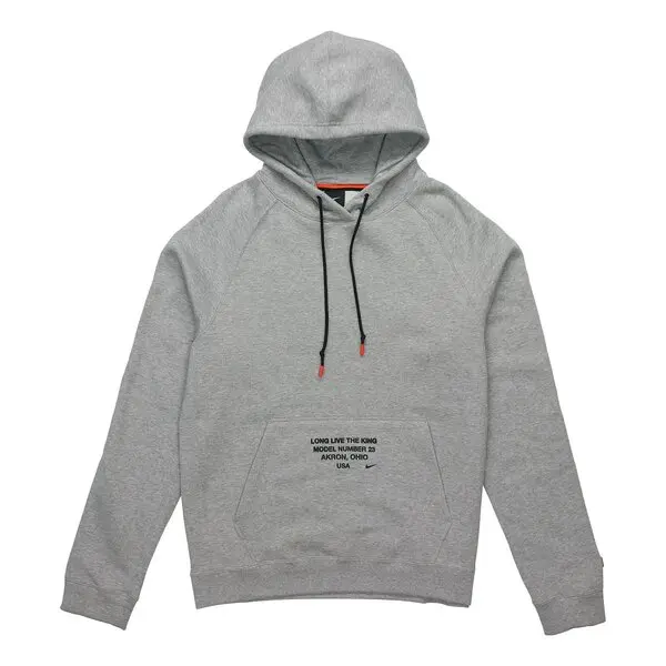 Nike Lebron Basketball Hoodie - Grey