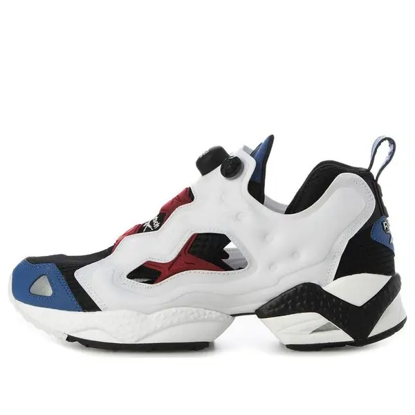 REEBOK Instapump Fury 95 "white Black Vector Blue" Sneakers - Core Black/cloud White/vector Blue