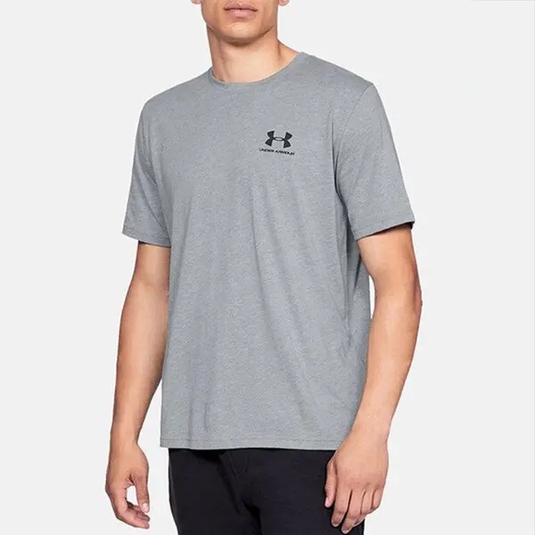 Under Armour Sportstyle Left Chest T-shirt - Grey