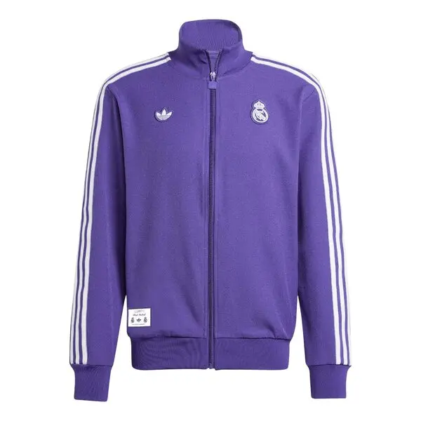 Adidas Real Madrid Track Jacket - Purple