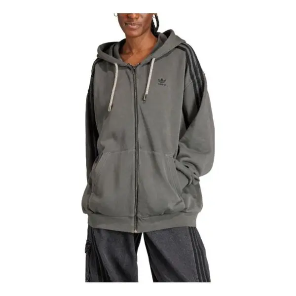 Adidas Adilenium Oversized Full-zip Hoodie