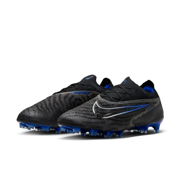 Nike Phantom Gx Elite Gripknit Fg 'shadow Pack' Football Boots - Black/hyper Royal/chrome