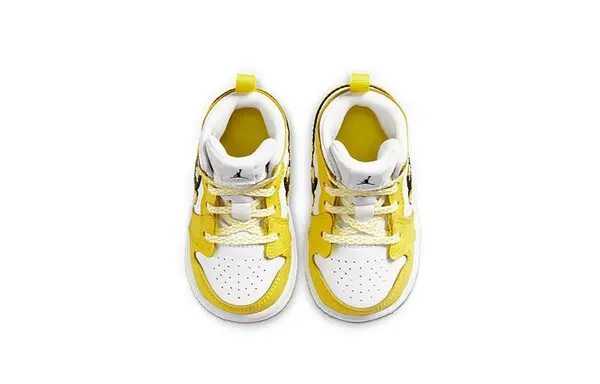 JORDAN Air 1 Mid Se "rose Patch Dynamic - Yellow