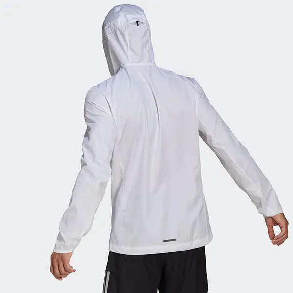 Adidas Own The Run Hooded Running Jacket - White