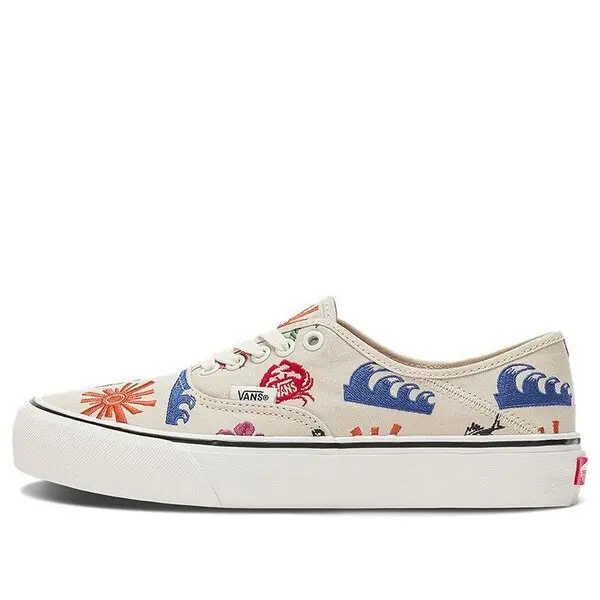 VANS Authentic Low Top Casual Skate Shoes - White