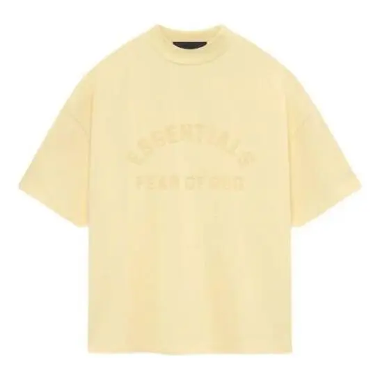 Fear Of God Heavy Jersey Short-sleeve Tee 'garden - Yellow