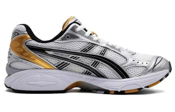 Asics Gel-kayano Athletic Sneakers - Gold/silver/black