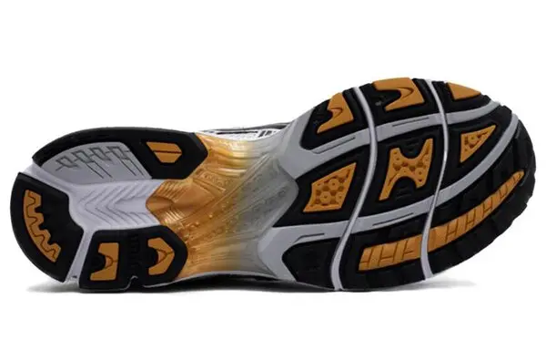Asics Gel-kayano Athletic Sneakers - Gold/silver/black