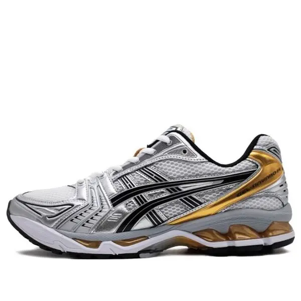 Asics Gel-kayano Athletic Sneakers - Gold/silver/black