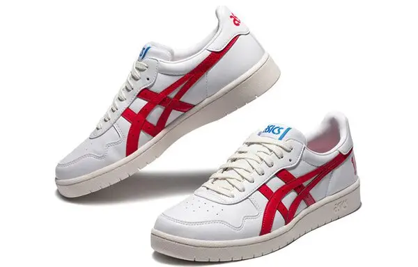 Asics Japan S Low Top Sneakers - White/red