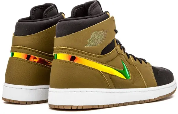 JORDAN 1 Retro High Nouveau Sneakers - Green//black